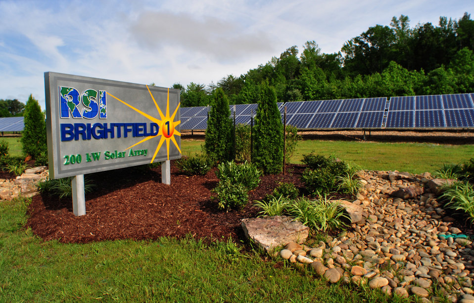 Public Domain Picture | RSI Brightfield 1 solar array at East Tennessee ...