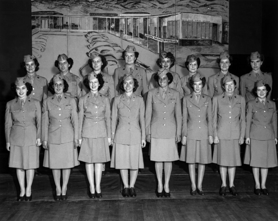 Public Domain Picture | WAC- Women's Army Corps Birthday Party Oak ...