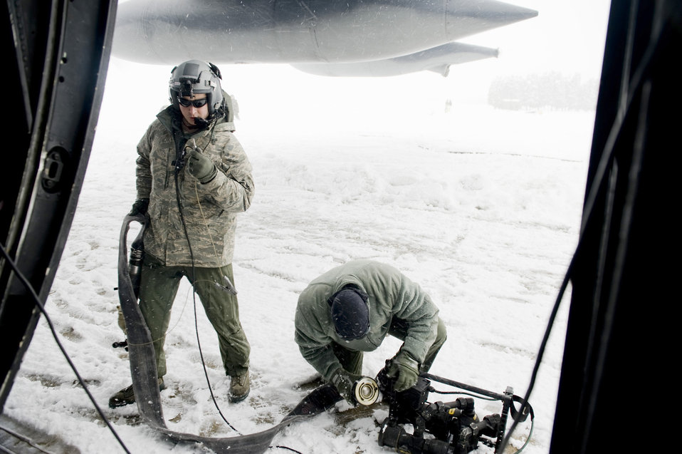 Public Domain Picture | Forward area refueling point | ID ...