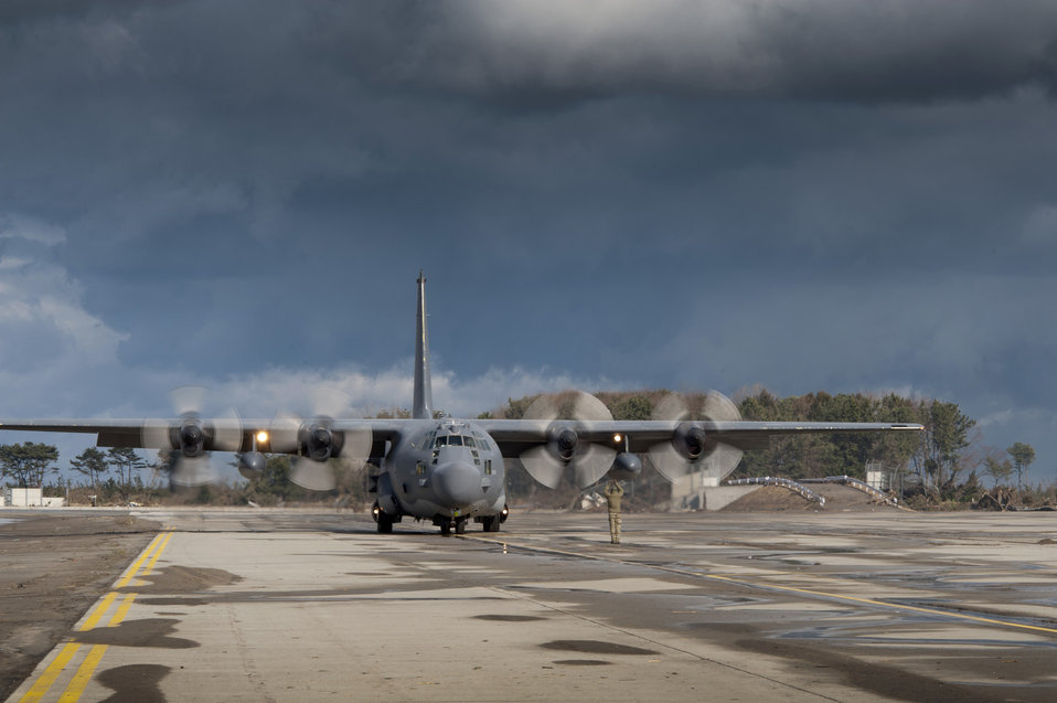 Public Domain Picture | MC-130H Combat Talon II arrives at Sendai ...