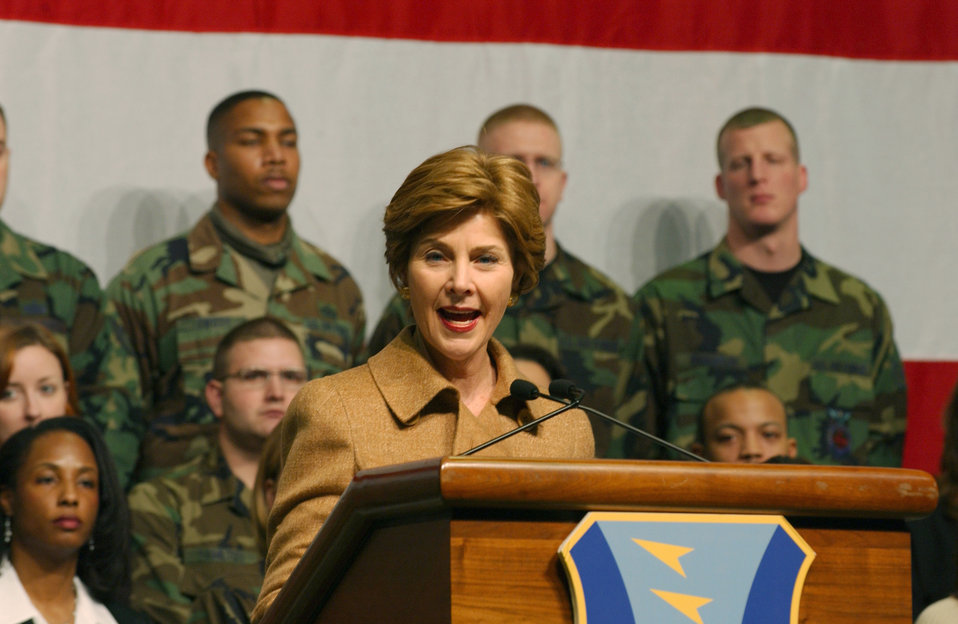 Public Domain Picture | First lady praises troops, families in Germany ...