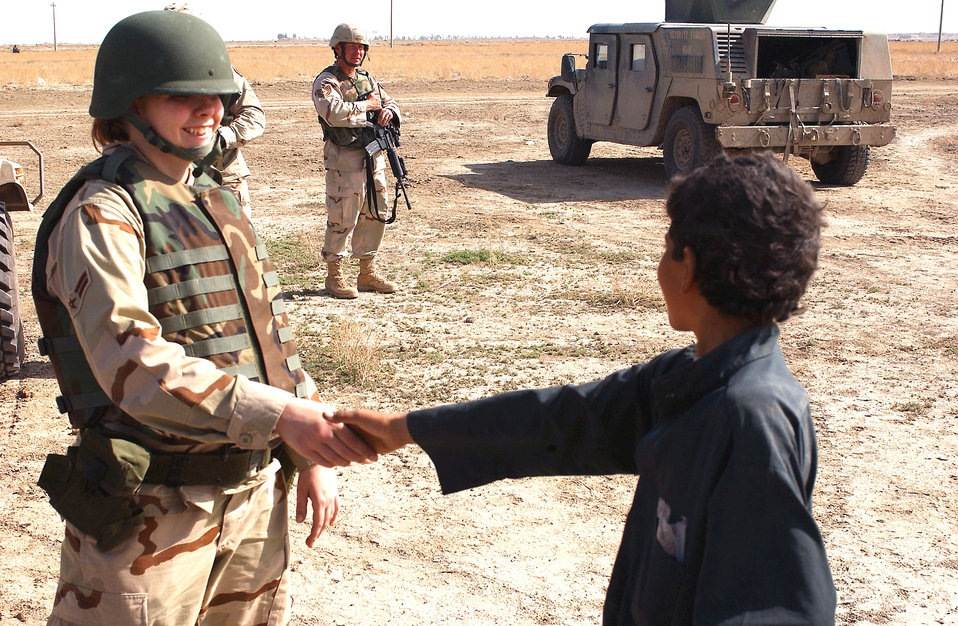 Public Domain Picture | Airmen, Soldiers reach out to local Bedouins ...