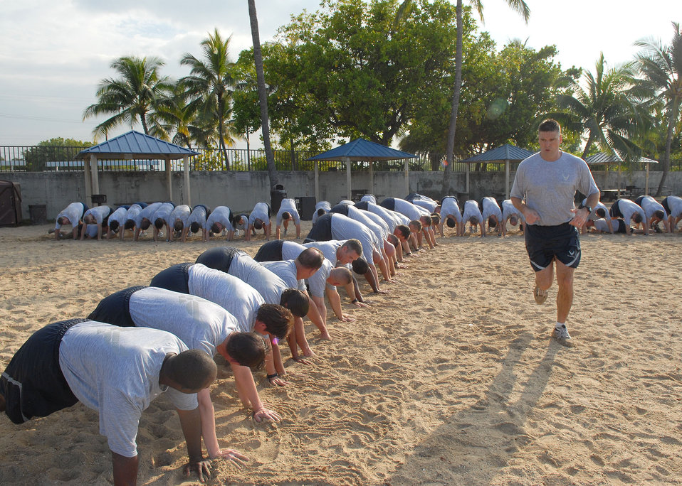 Public Domain Picture | Beach workout | ID: 13524568218282 ...