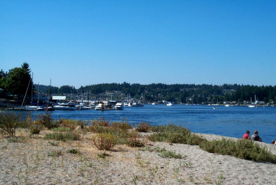 Public Domain Picture | A view of the inside of Gig Harbor from the ...